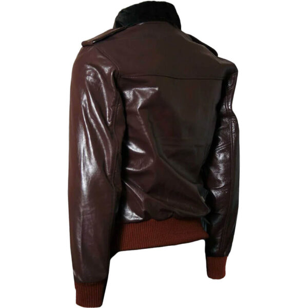 Mens Leather Bomber Jacket - American Leather Clothing